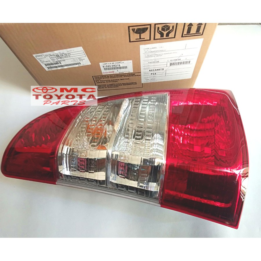 Jual Lampu Stop / Stop Lamp Belakang Kiri Innova 81560-0K210 | Shopee ...