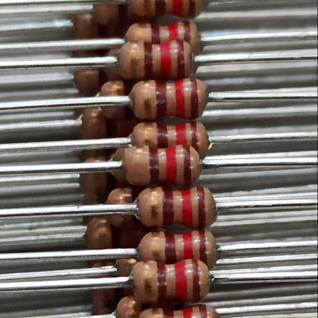 Jual Resistor 120 ohm 1/4w per 100 pcs | Shopee Indonesia