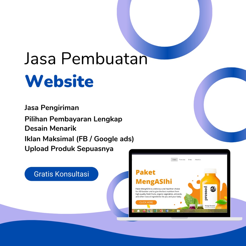 Jual Jasa Pembuatan Website Order Landing Page | Shopee Indonesia