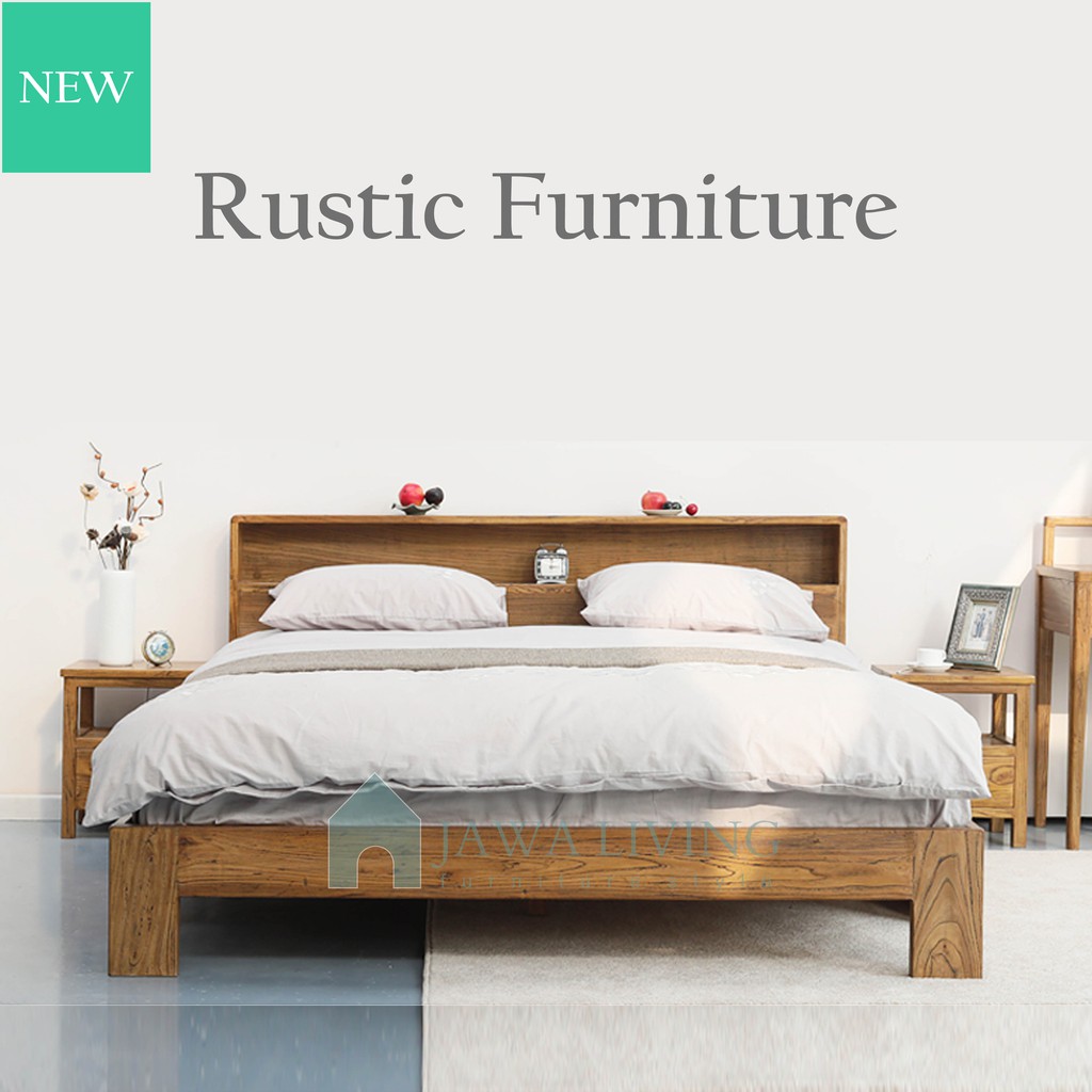 Jual Jawaliving Tempat Tidur Minimalisa Dipan Rustic Minimalis Divan ...