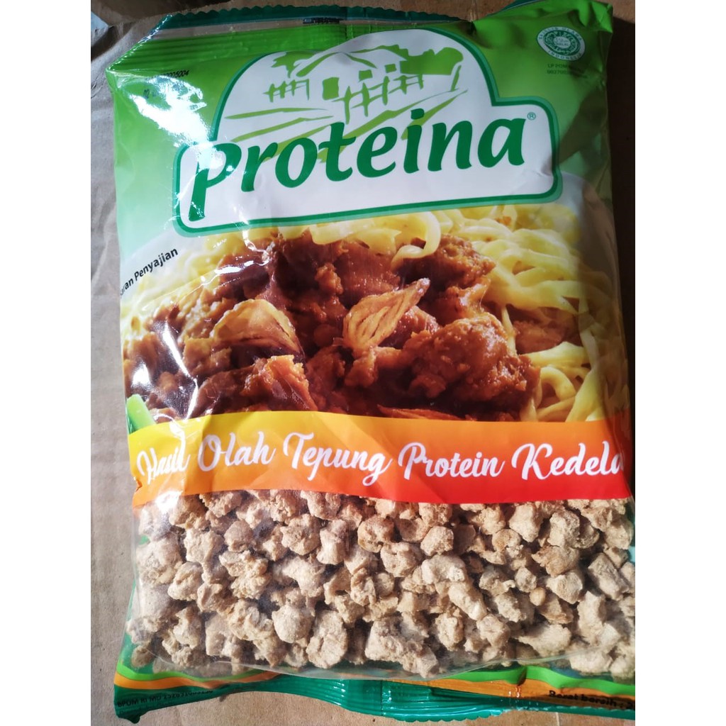 Jual PROTENA 250 GRAM / PROTEINA /DAGING NABATI / VEGETARIAN | Shopee ...