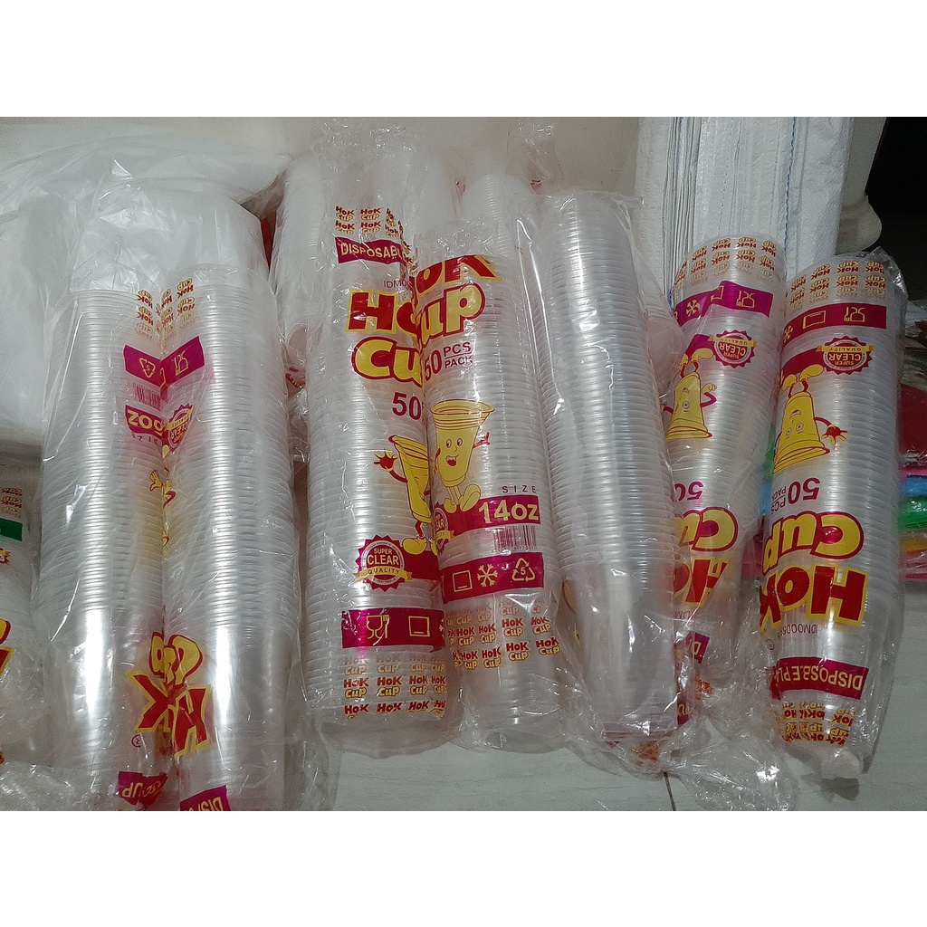 Jual Gelas / Cup Datar Semua Ukuran Merk Hokkaku dan HOK | Shopee Indonesia