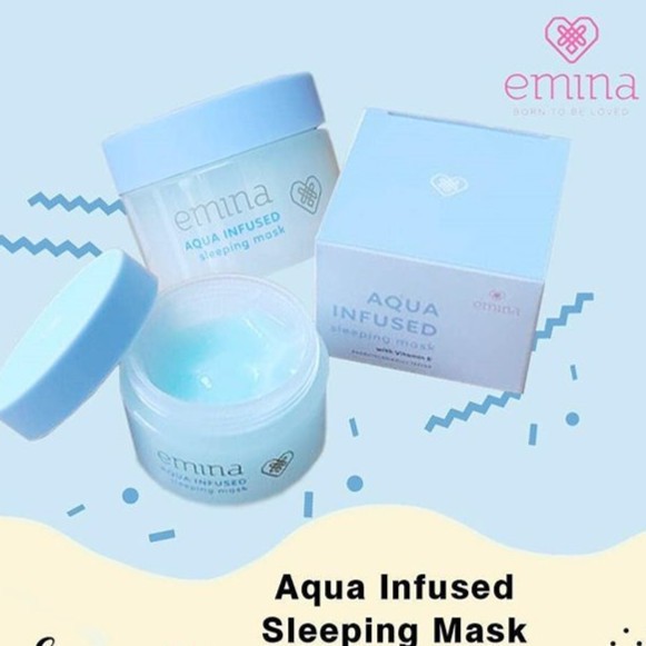 Jual EMINA Aqua Infused Sleeping Mask 30gr | Shopee Indonesia