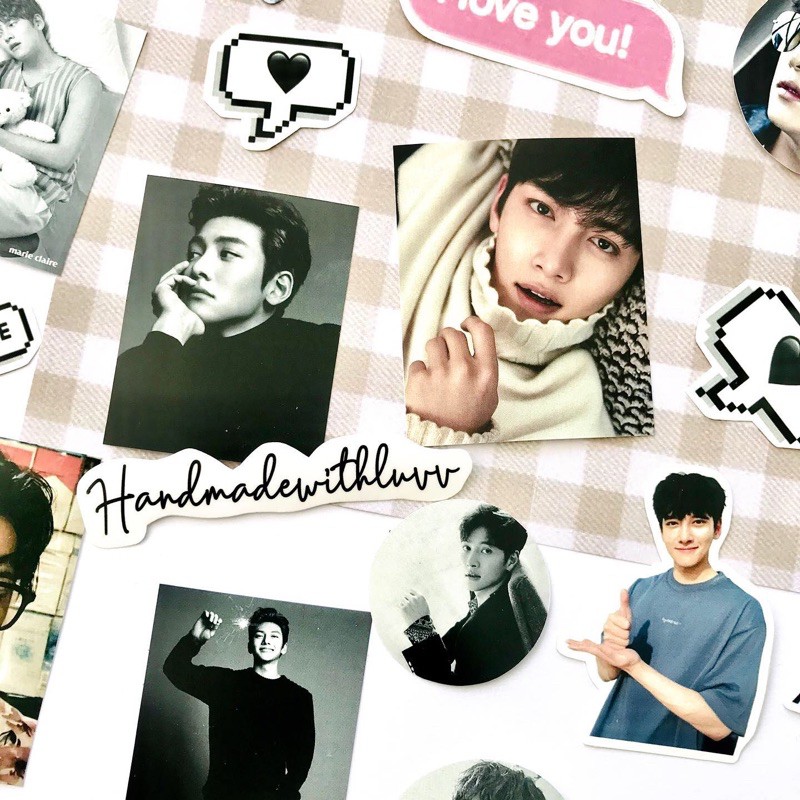 Jual ji chang wook vinyl sticker (custom) | Shopee Indonesia