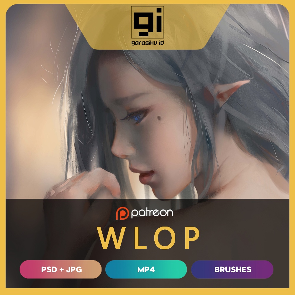 Jual WLOP - WAKE 2 COMPLETE VIDEO+PSD+JPG+BRUSH | Shopee Indonesia
