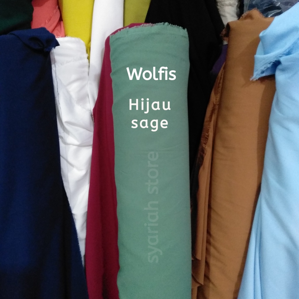 Jual Bahan Kain Wolfis Lembut Murah / Kain Woolpeach / Kain Wolfis ... Jual Bahan Kain Wolfis Lembut Murah / Kain Woolpeach / Kain Wolfis ...
