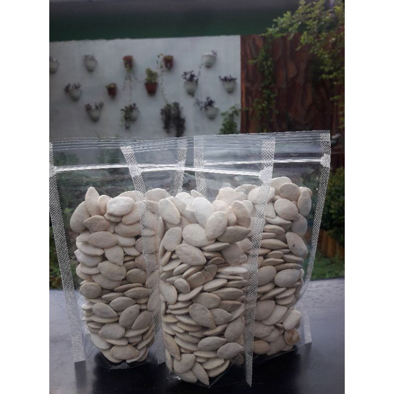 Jual kuaci labu putih / kuaci putih jumbo 150 gram | Shopee Indonesia