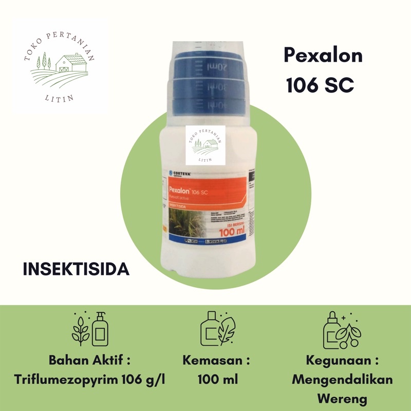 Jual Pexalon 106 SC - 100 ml ( Insektisida ) Pembasmi Wereng | Shopee ...