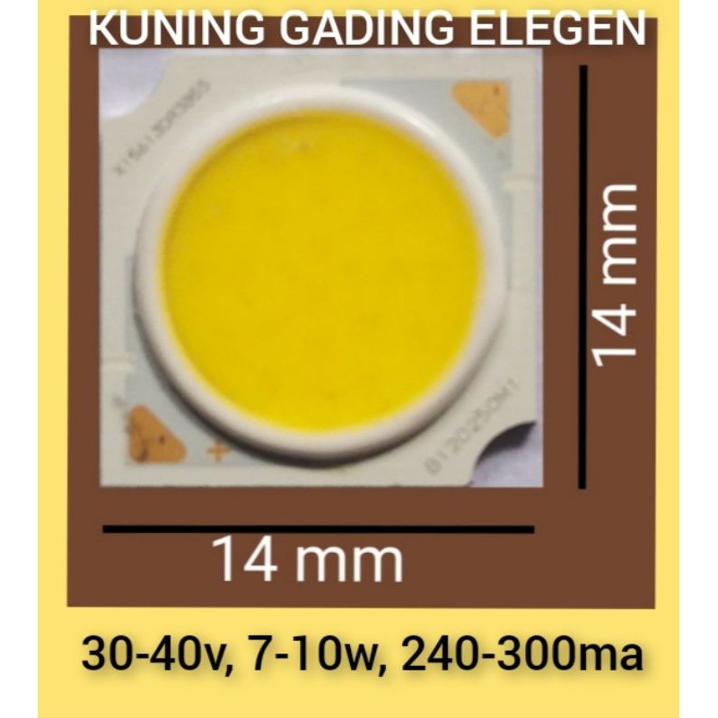 Jual LED COB 7w-10w, 30-40v, 240-300ma. | Shopee Indonesia