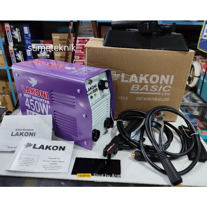 Jual Mesin Las Lakoni Basic123ix Trafo Las Lakoni Basic 123ix Inventer ...