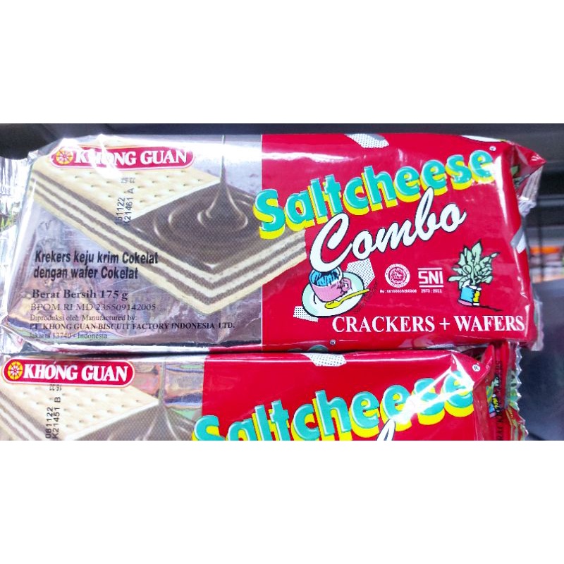 Jual Khong Guan Saltcheese COMBO 175gr | Shopee Indonesia
