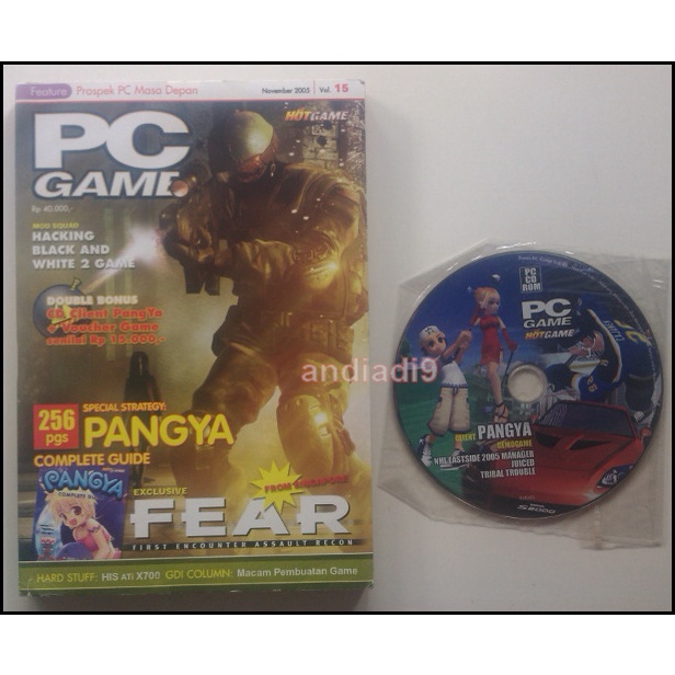 Jual PANDUAN GAME PCGAME VOL. 15 NOV 2005 PANGYA ADA CD | Shopee Indonesia
