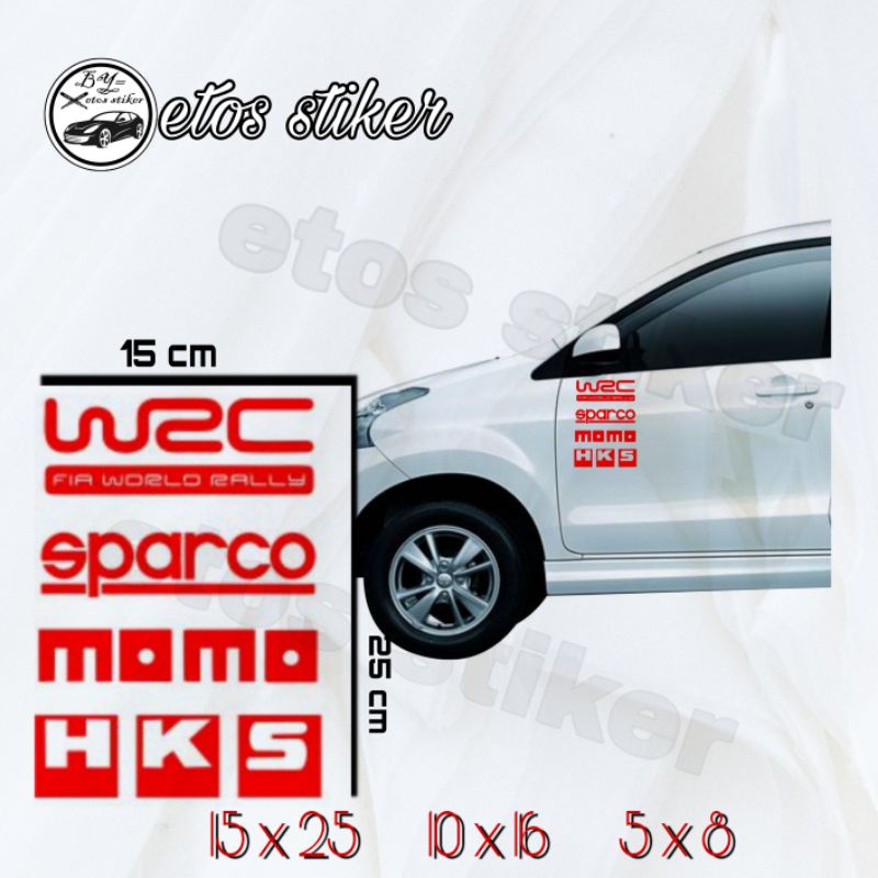 Jual TERMURAH Stiker Mobil Iklan SPONSOR Stiker Cutting Tulisan Sponsor ...