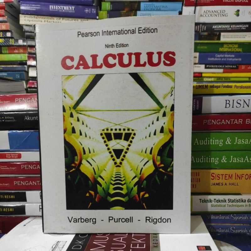 Jual Calculus 9th 9e 9 Ninth Edition Valberg Purcell Rigdon Shopee
