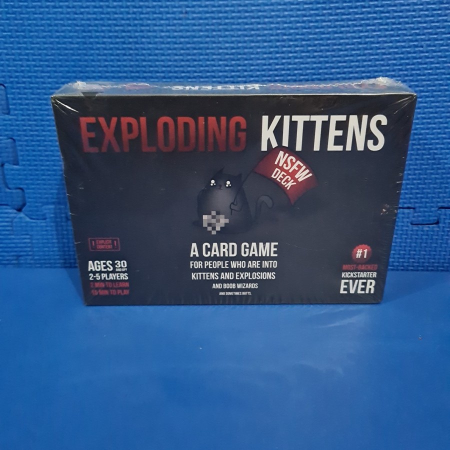 Jual Board Game - Exploding Kittens NSFW Deck Original | Shopee Indonesia