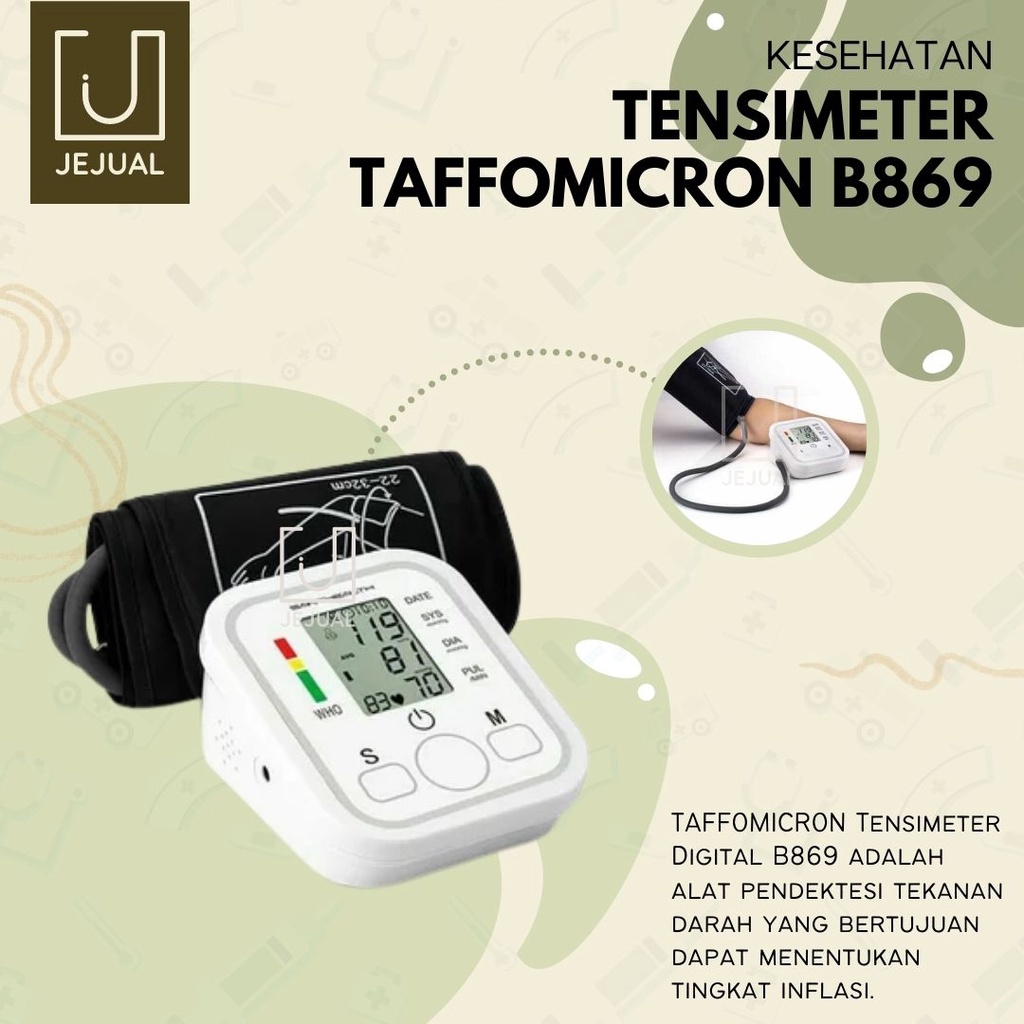 Jual TAFFOMICRON B869 TENSIMETER Digital Alat Test/Tes/Cek Tekanan ...