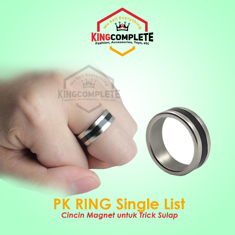 Jual Alat Sulap Cincin PK Ring Single List Cincin Magnet | Shopee Indonesia