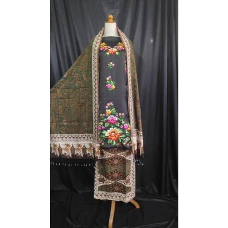 Jual batik tanah Liek Khas Minang/BATIK set | Shopee Indonesia