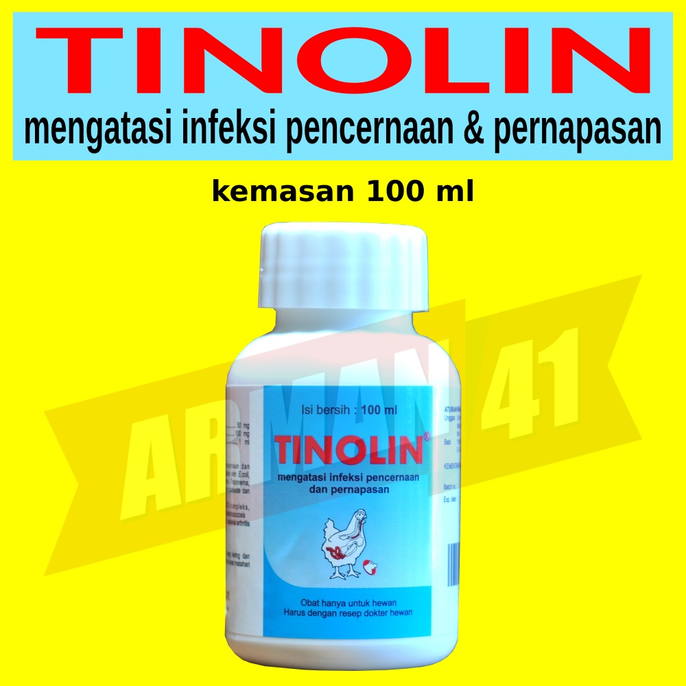 Jual Obat Infeksi Pencernaan dan Pernapasan TINOLIN CAIR 100 ml MEDION ...