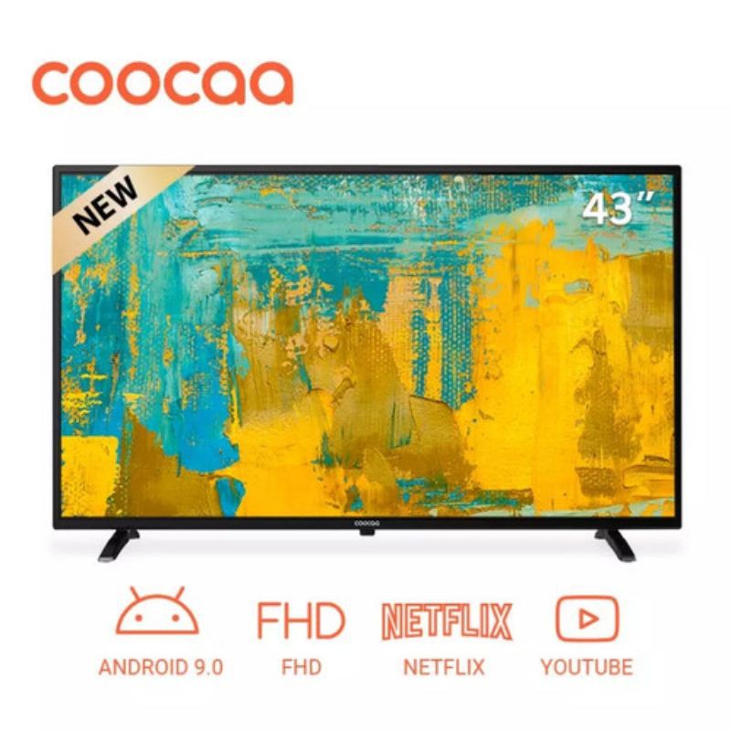 Jual COOCAA LED TV SMART ANDROID 43S3G - 43 INCH GARANSI RESMI | Shopee ...