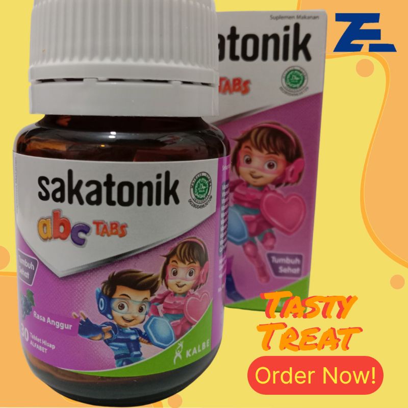 Jual SAKATONIK ABC Rasa Anggur 30 Kapsul Bentuk Alfabet | Shopee Indonesia