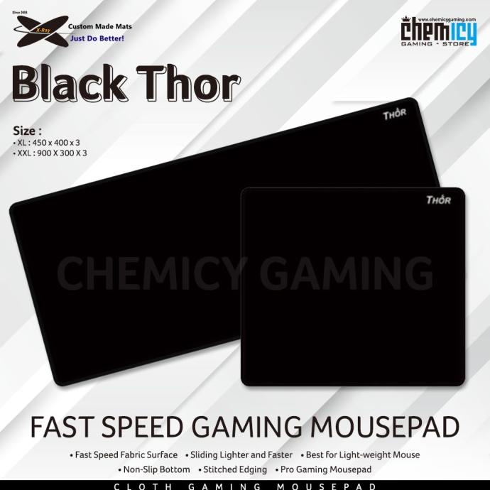 Jual X-Raypad Black Thor Gaming Mousepad Termurah | Shopee Indonesia