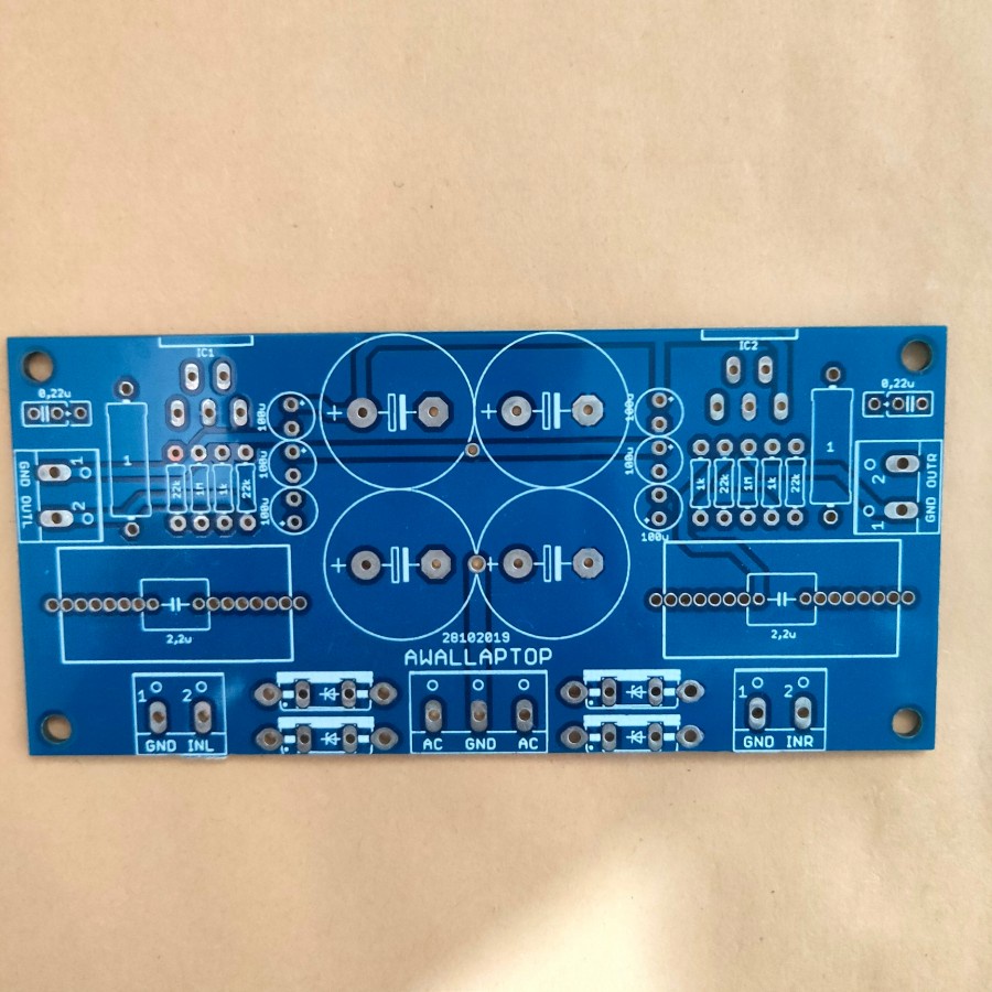 Jual pcb LM1875 dg PSU LM 1875 gainclone stereo PCB amplifier bagus | Shopee Indonesia