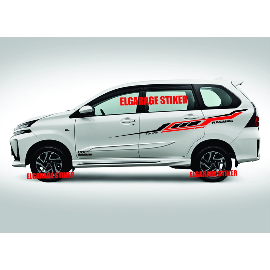 Jual Stiker mobil toyota avanza stiker list mobil avanza xeni sigra ...