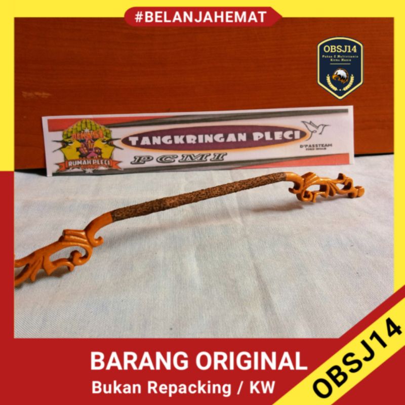 Jual tangkringan pcmi kayu asem lurus motif ukir | Shopee Indonesia