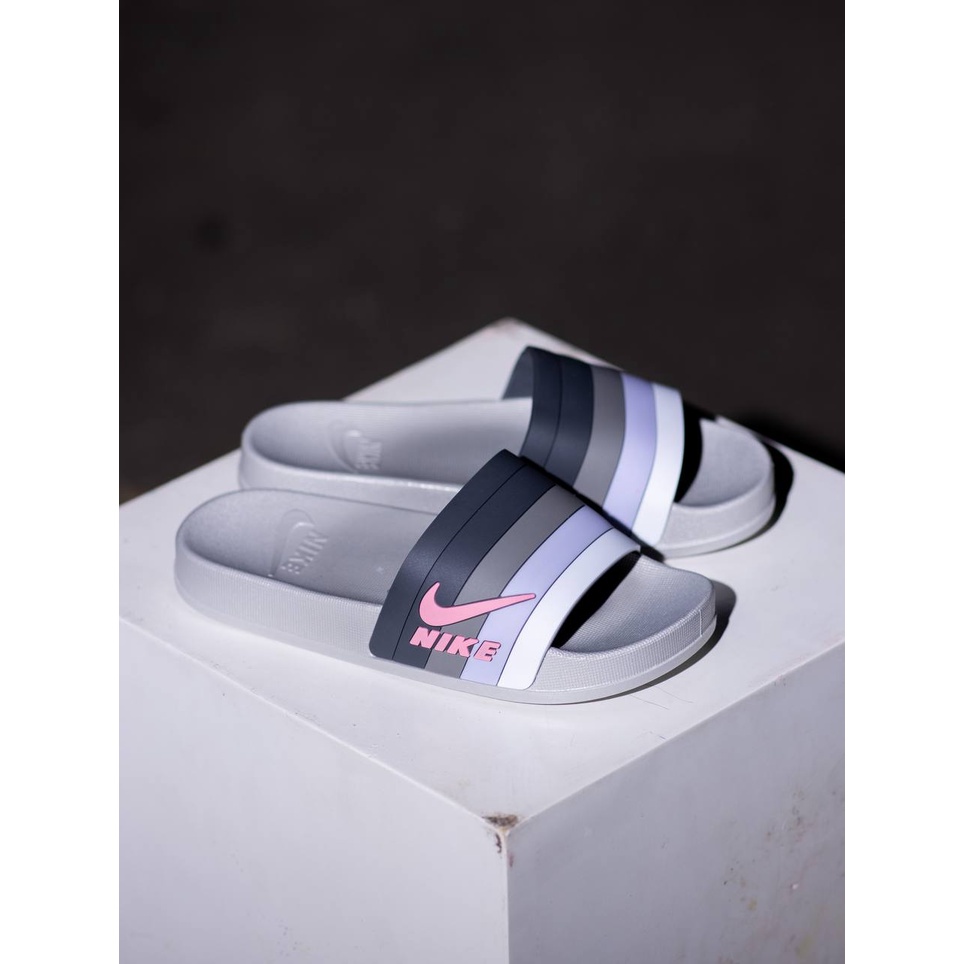 Jual SENDAL NIKE SLIDE GREY WOMEN ORIGINAL GREY / SENDAL NIKE SLIDE ...