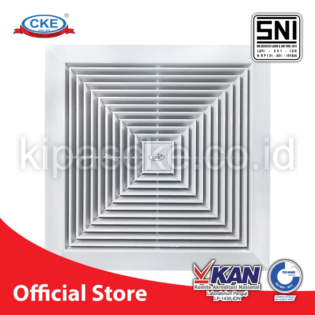 Jual EXHAUST FAN / KIPAS PLAFON/EXHAUST FAN PLAFON/CKE Ceiling Duct CD ...