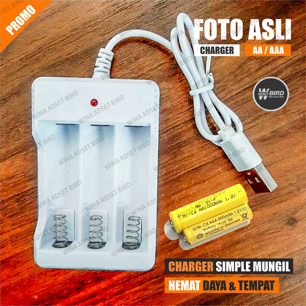 Jual ALAT CAS BATERAI JAM CHARGER BATRAI REMOT TIPE BATTERY AA | AAA ...