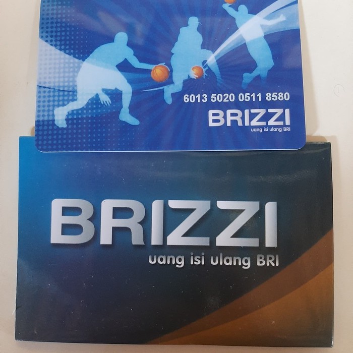 Jual Brizzi BRI Saldo 0 Kartu Elektronik Card Electronic E-Toll Kereta ...