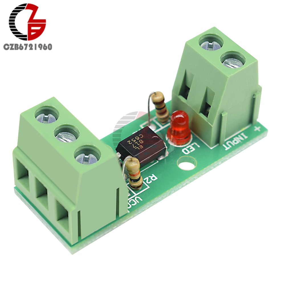 Jual PREORDER 12V 1 Channel Optocoupler Isolation Module Isolated Board ...
