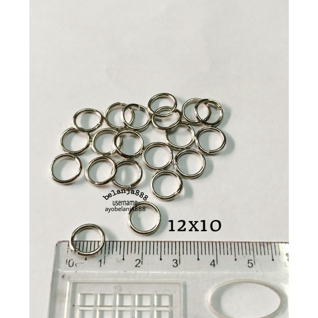 Jual Ring bulat/ring medali nikel-1gross(144pcs) | Shopee Indonesia