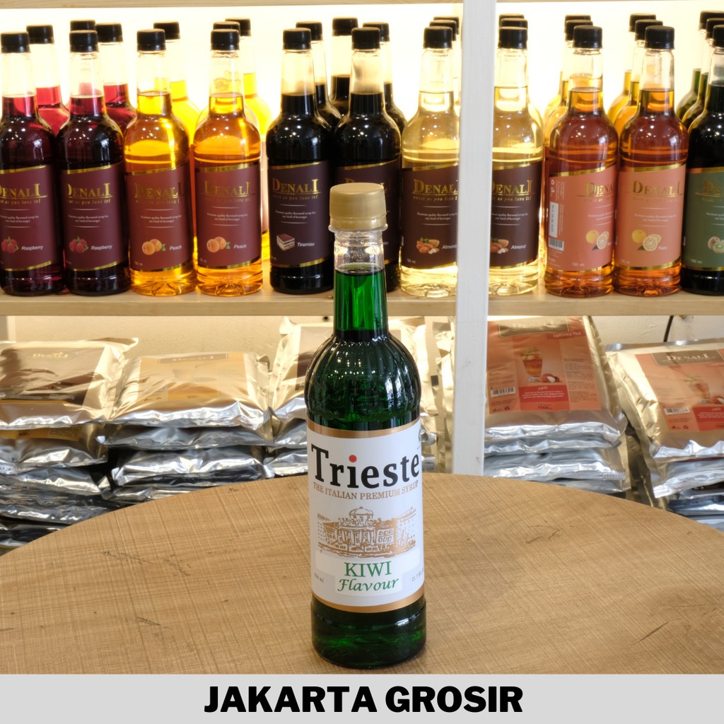 Jual Trieste Syrup Kiwi 650 ml - Trieste Sirup Kiwi | Shopee Indonesia