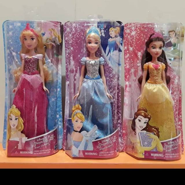 Jual Boneka / figure Disney princess Cinderella rapunzel snow white ...