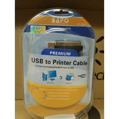 Jual Kabel USB TO PRINTER BAFO / Cable usb to LPT paralel Printer ...