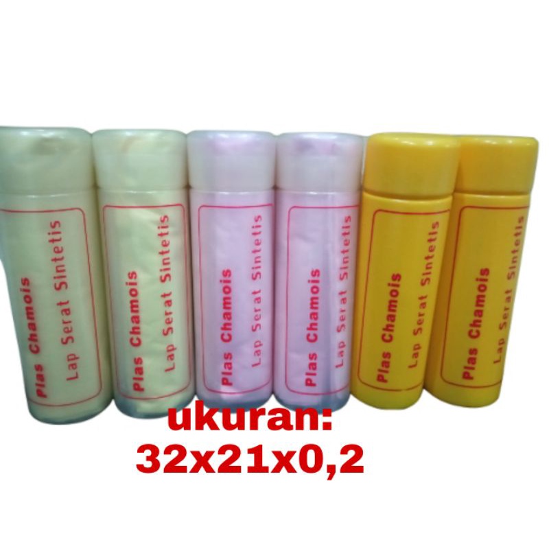Jual Kanebo Plas Chamois ukuran 43x32cm free botol Daya Serap Tinggi ...