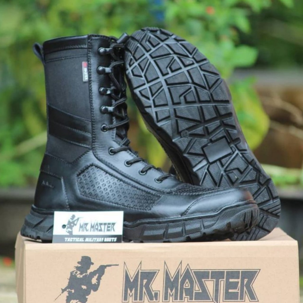 Jual SEPATU PDL SARANG TAWON KULIT SAPI ASLI MR MASTER SEPATU PDL TNI POLRI SECURITY SATPAM ...