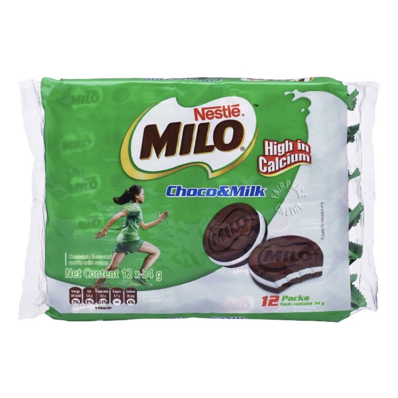 Jual Milo Cookies Sandwich - Choco & Milk | Shopee Indonesia