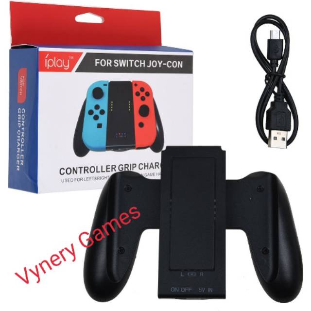 Jual Power Bank Joy-con Controller Grip Charger Nintendo Switch 2000 ...