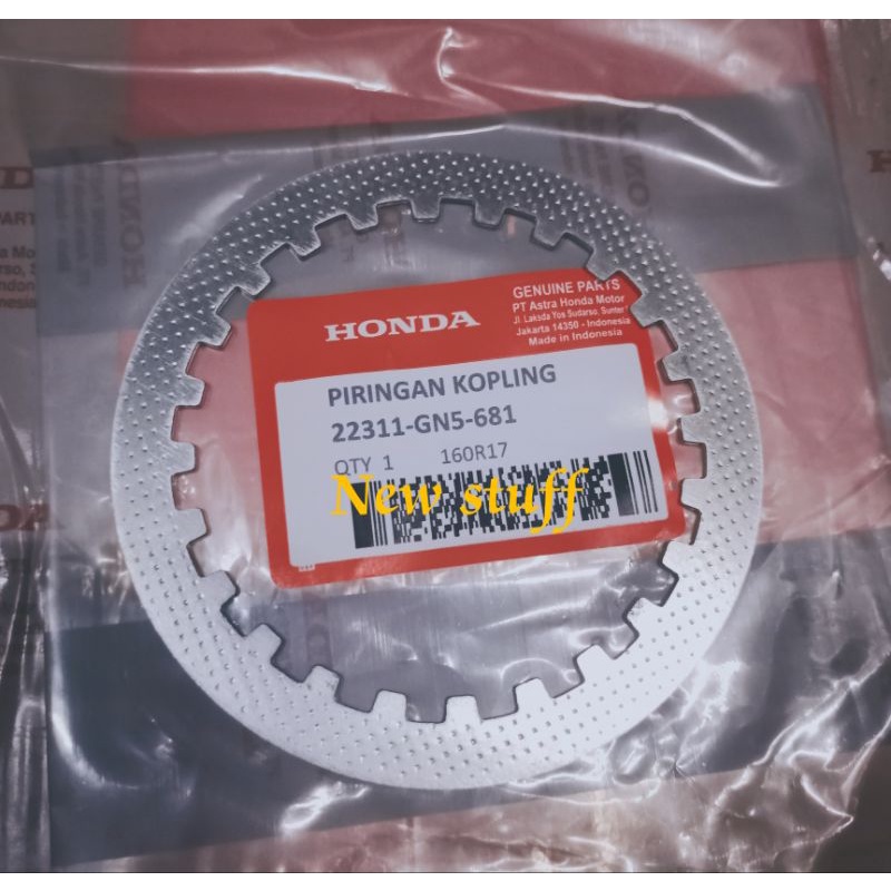 Jual Pelat gesek besi kopling honda grand/Gl pro/tiger/supra prima/legenda kode-GN5-KN4 | Shopee ...