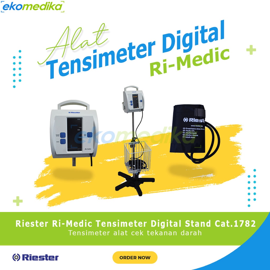 Jual RIESTER Ri-Medic Tensi Digital Stand / Tensimeter Digital Rumah ...