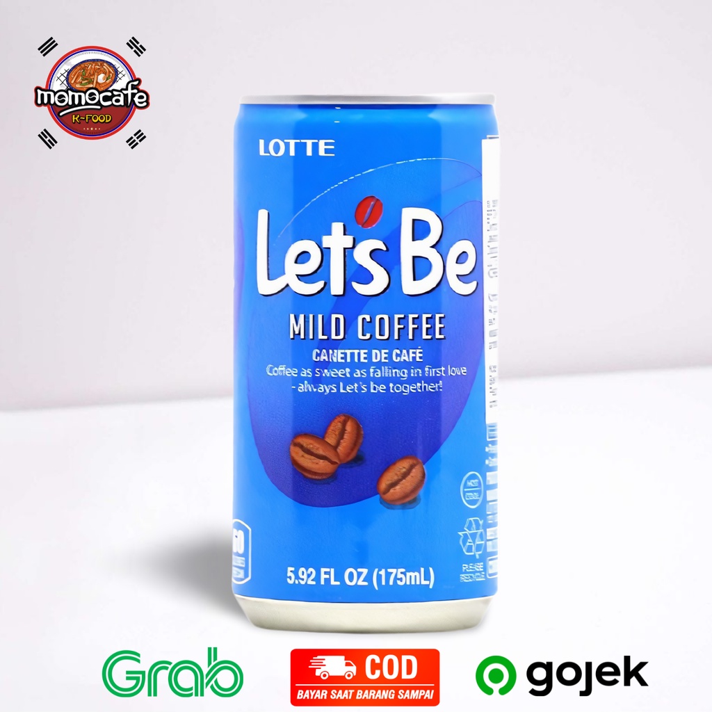 Jual Lotte Lets Be Mild Coffee Drink - 175ml Made in Korea | Shopee Indonesia