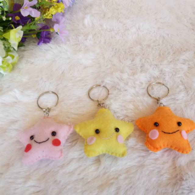 Jual Gantungan kunci dari kain flanel | Shopee Indonesia