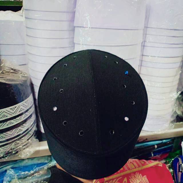 Jual fiber PIBER PECI HJI Peci sagopah fiber hitam | Shopee Indonesia