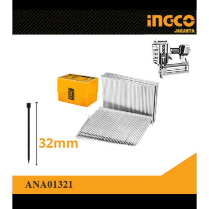 Jual Ingco ANA01321 concrete nail 32mm isi paku tembak beton 32 mm 3 ...