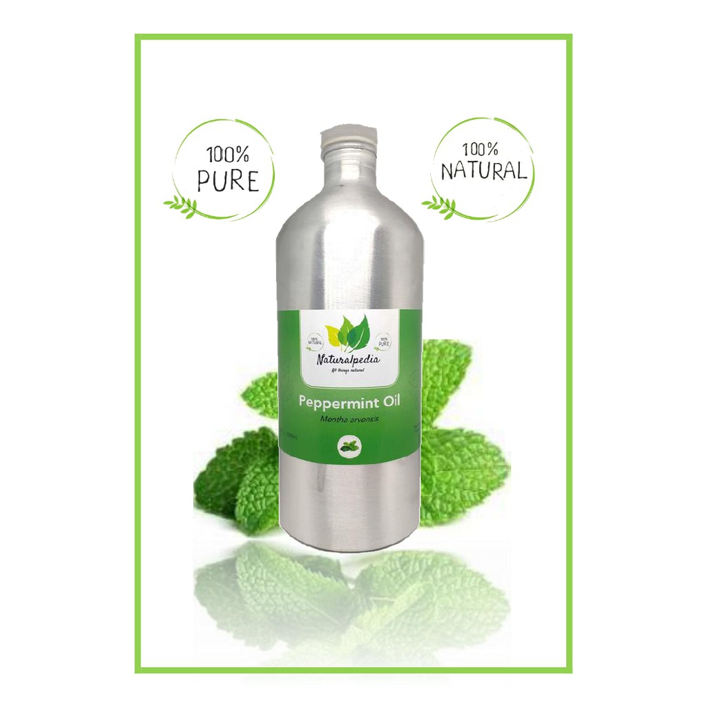 Jual Pure Peppermint Essential Oil / Minyak Esensial Atsiri Daun Mint Murni 1Liter | Shopee ...