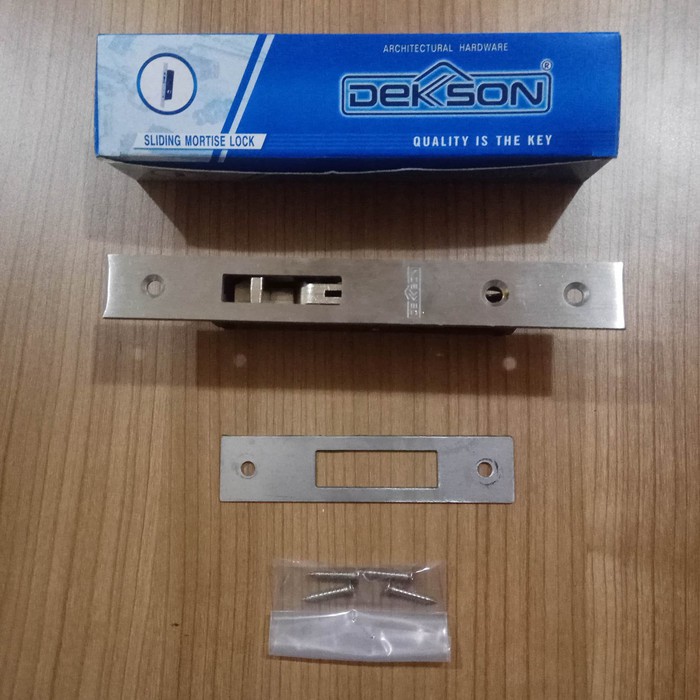 Jual mortise lock sliding dekkson mts sld dl 8225 sss kunci pintu ...